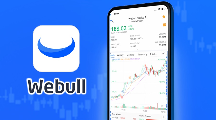 WeBull - Get USD 100 and USD 50 by making 2 trades - I Eat and Sleep
